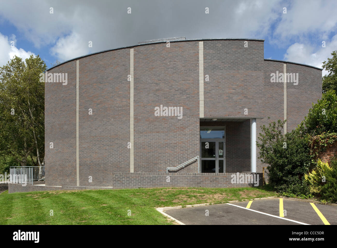 CHICHESTER LIBRARY EXTENSION, CHICHESTER, UNITED KINGDOM, 2009 Stock ...
