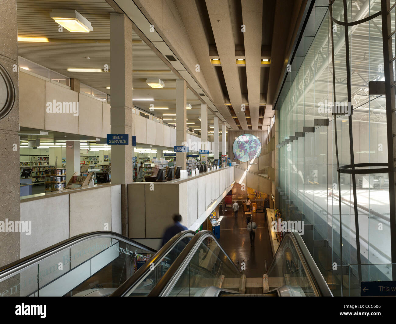 Birmingham Central Library Interior High Resolution Stock Photography ...
