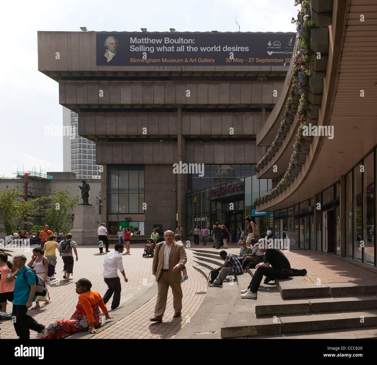 birmingham central library john madin design group chamberlain square ...