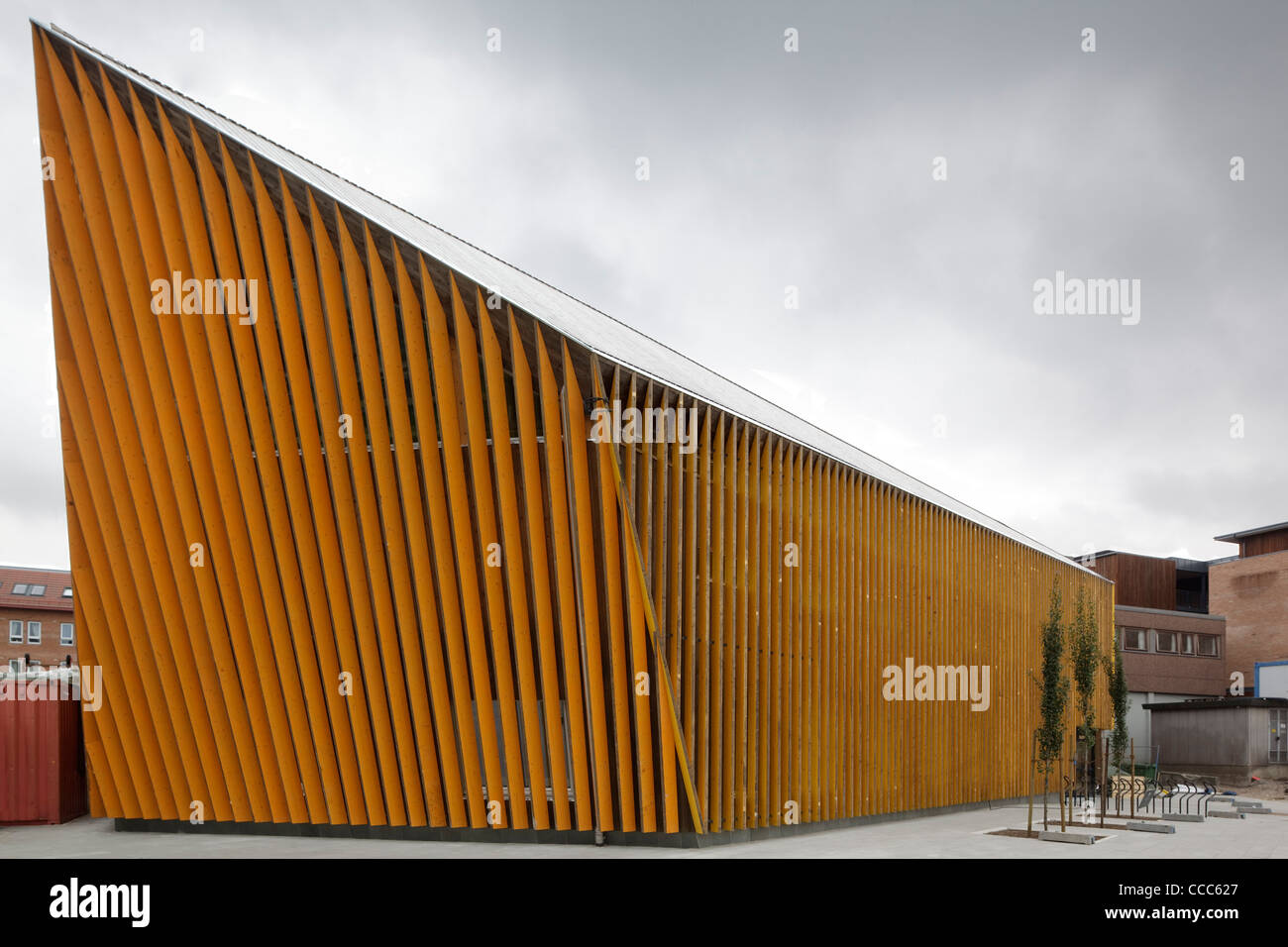 VENNESLA LIBRARY, VENNESLA, NORWAY, 2011 Stock Photo - Alamy