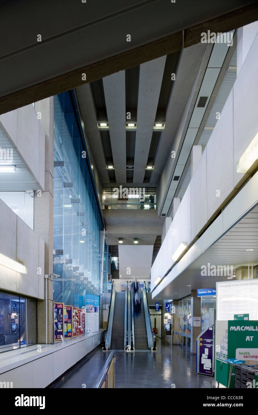 birmingham central library john madin interior entrance hall and ...