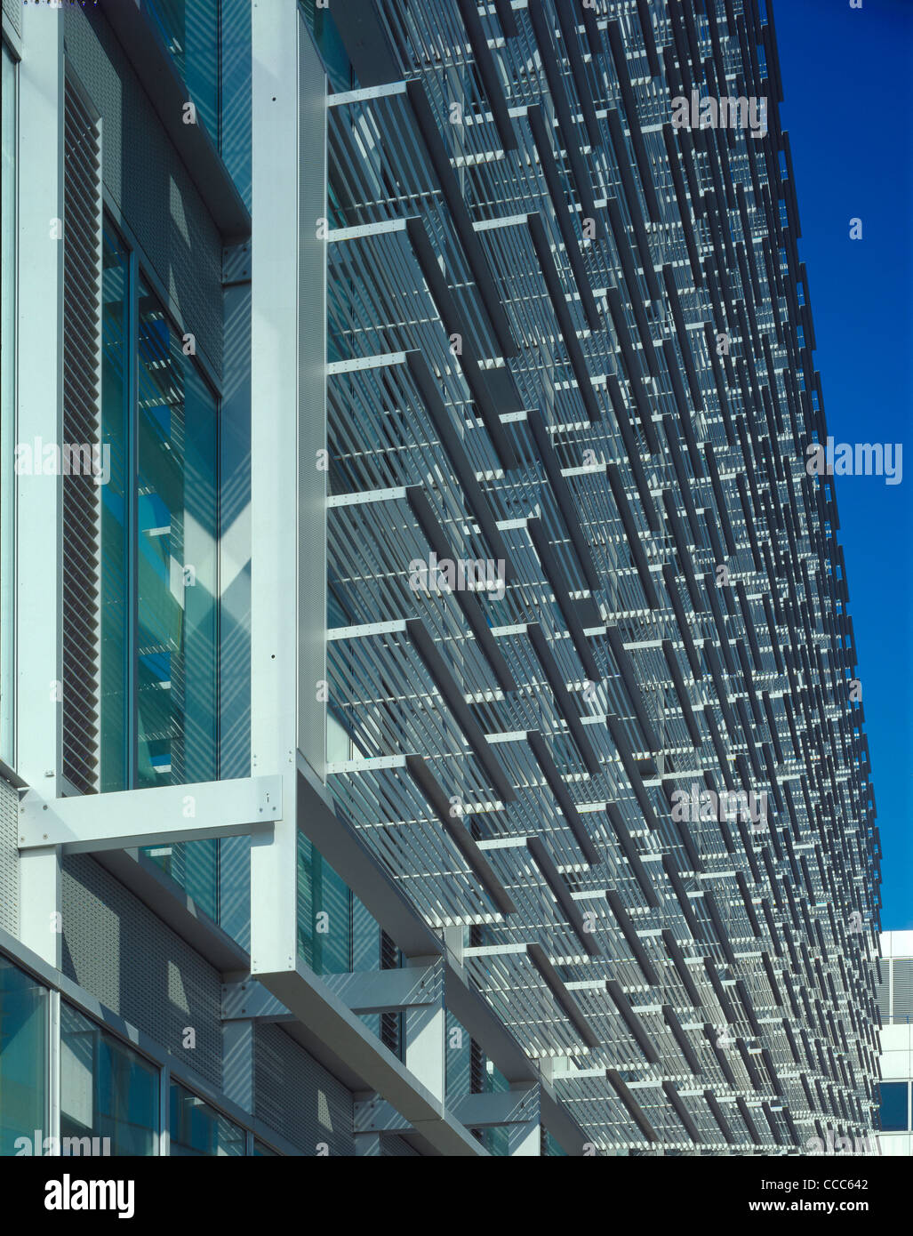 BBC MEDIA VILLAGE VIVA CITY BROADCASTING BUILDING - VIEW UP TO SOUTH ...