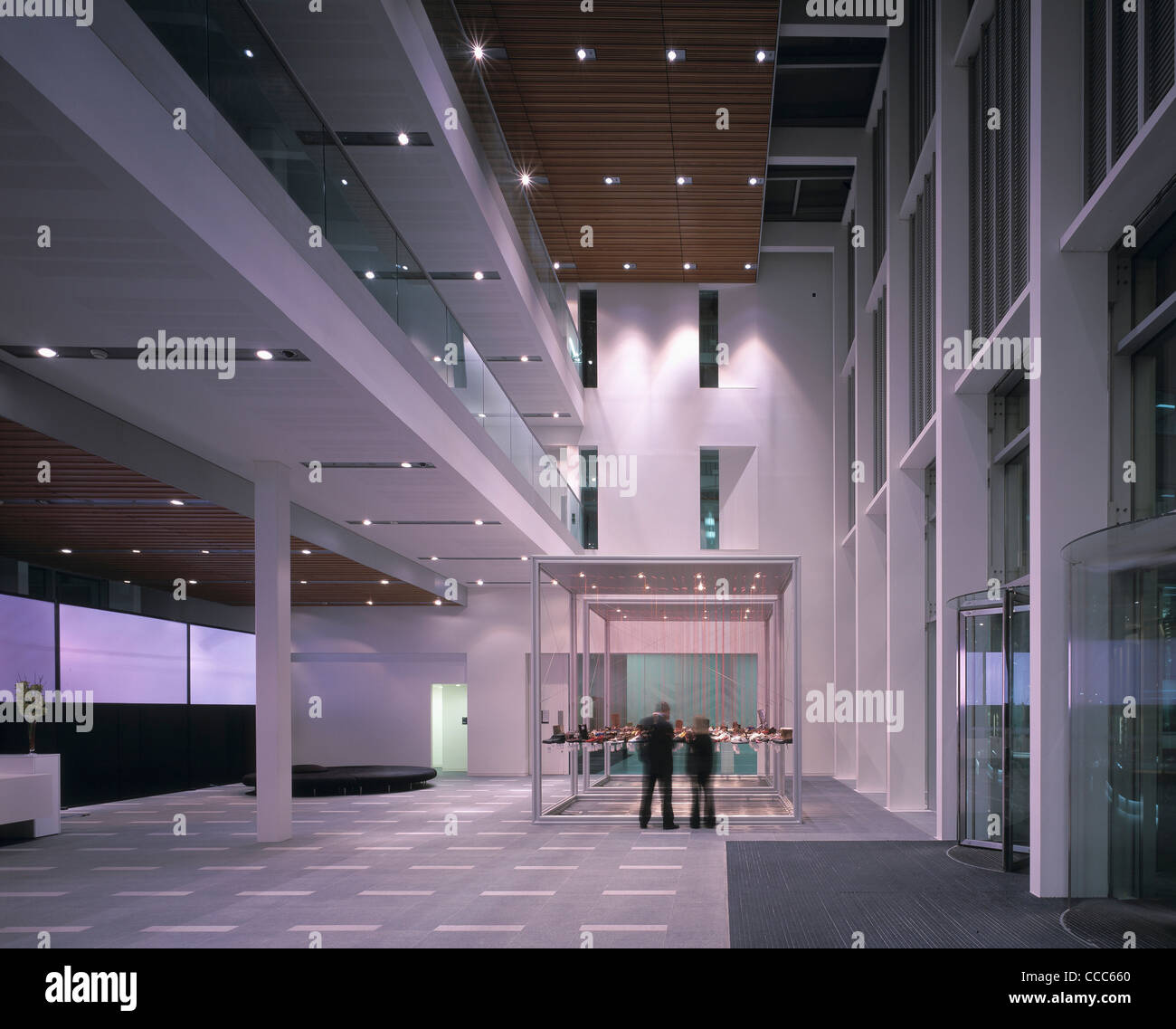 BBC MEDIA VILLAGE VIVA CITY BROADCASTING BUILDING - RECEPTION AREA WITH ...