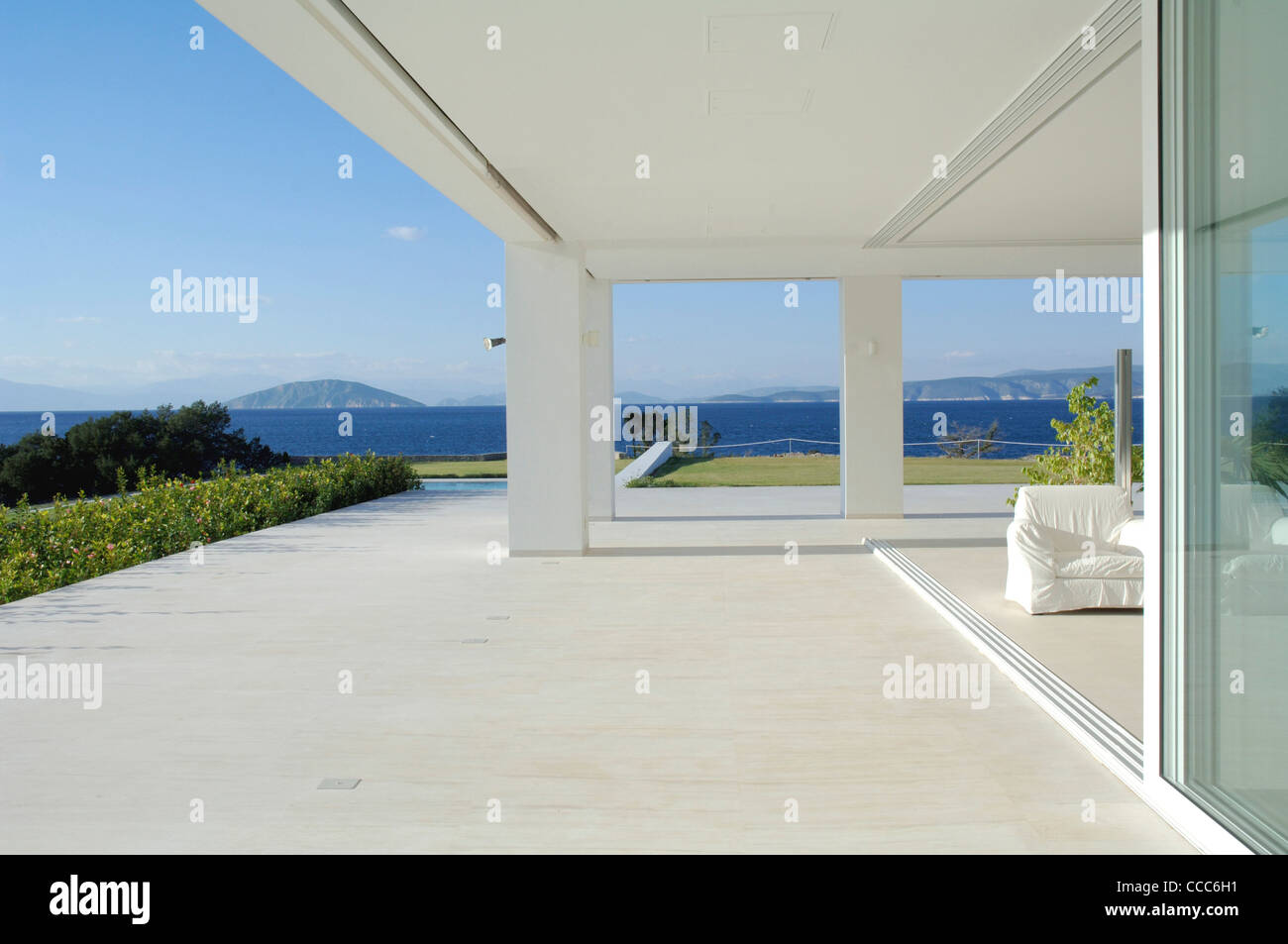private house int with open walls Stock Photo - Alamy