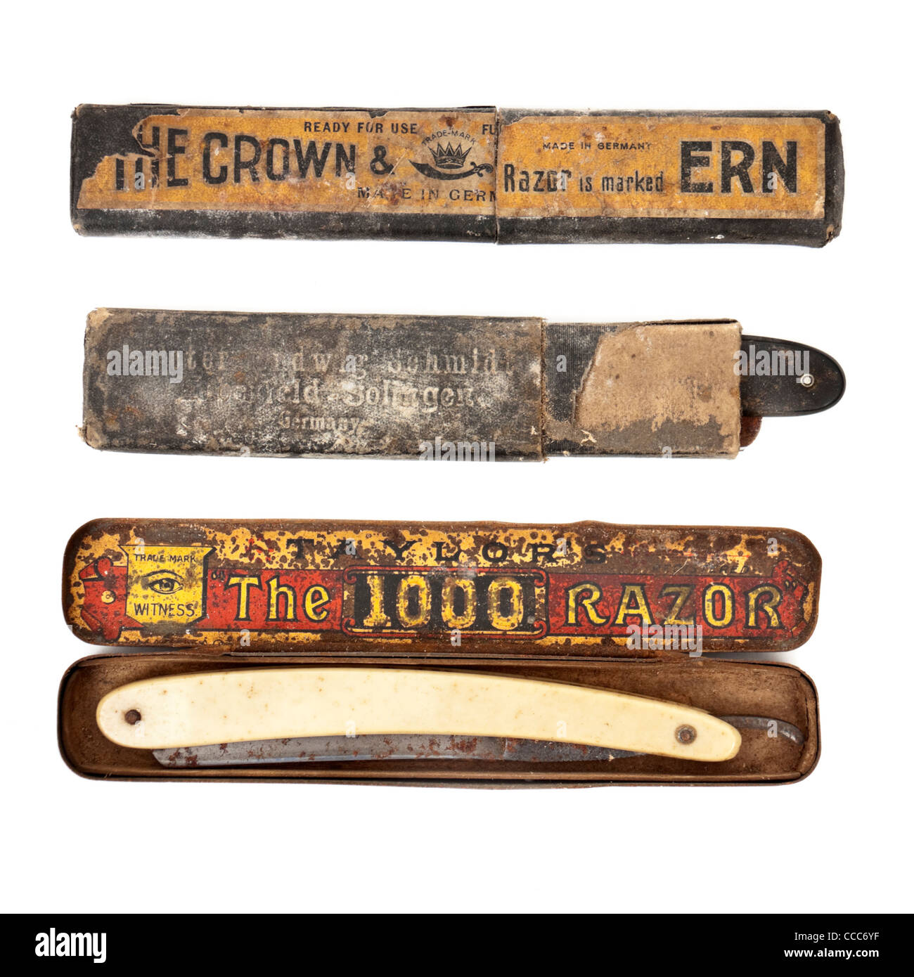 Antique razor hi-res stock photography and images - Alamy