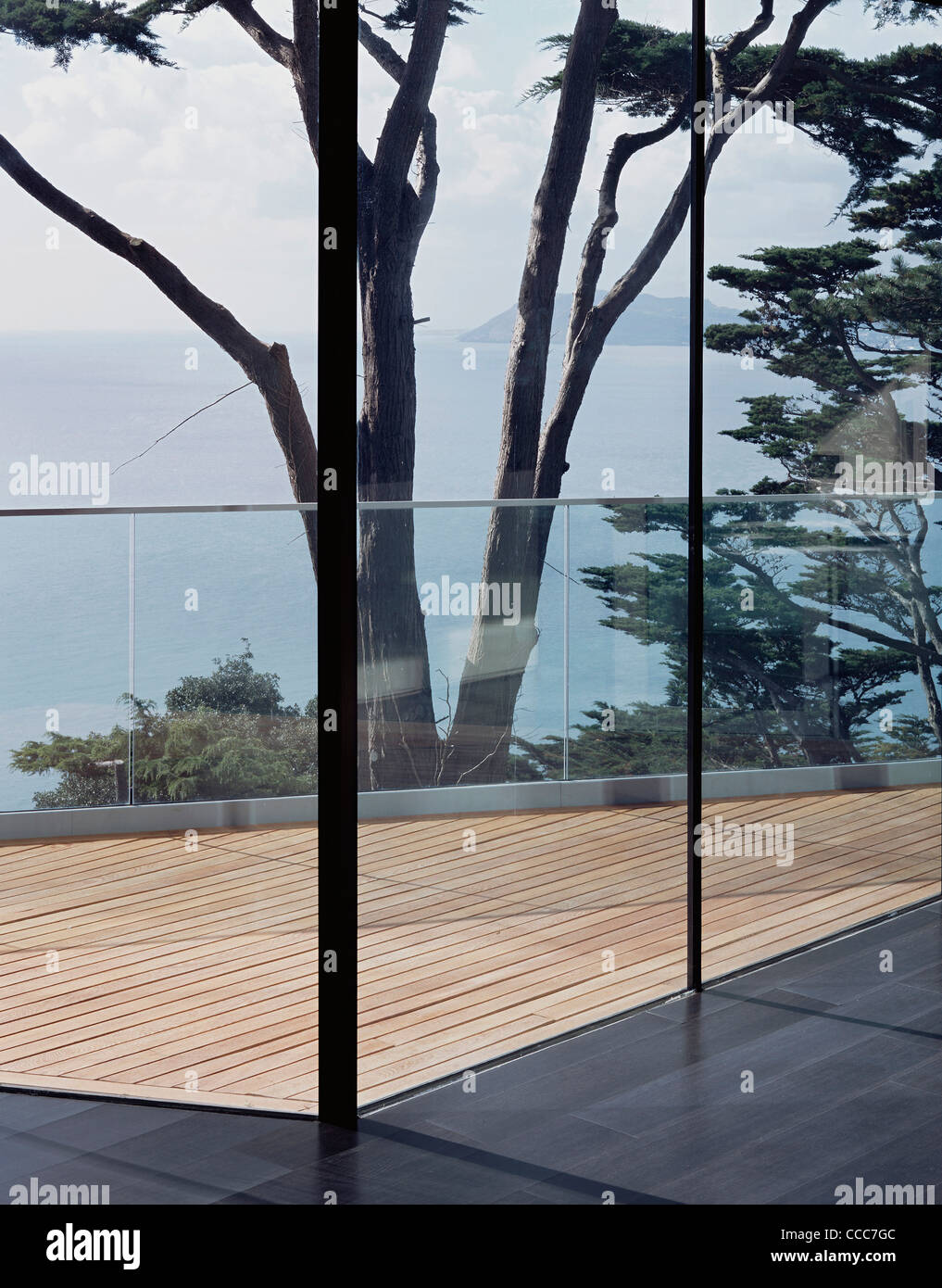 HOUSE VIEW OUT Stock Photo - Alamy