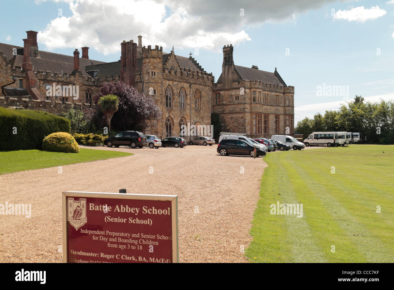 The Battle Abbey School in Battle, East Sussex, England Stock Photo - Alamy