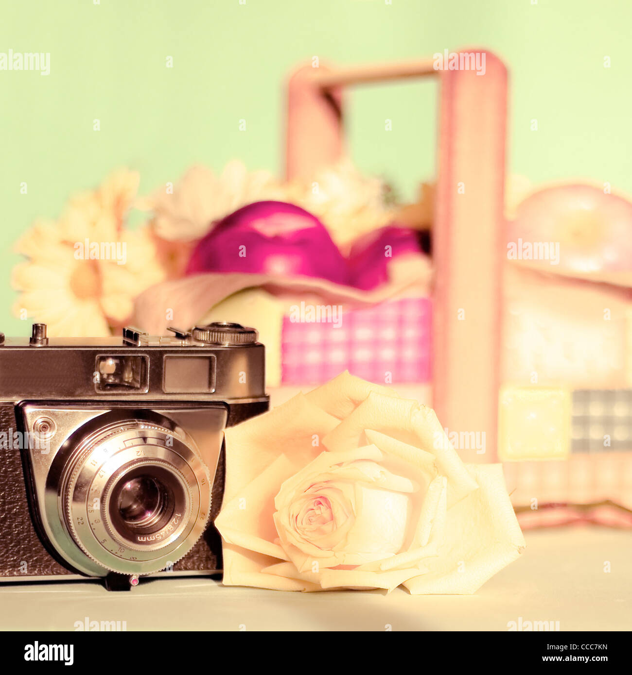 Film Camera Composition Stock Photo - Alamy