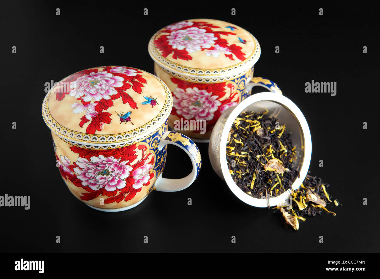 English tea container hi-res stock photography and images - Alamy
