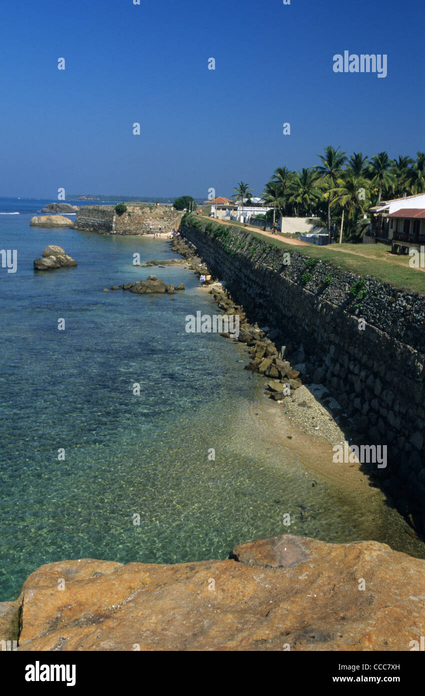 Fortification wall of old Fort, Galle , Sri Lanka Stock Photo - Alamy