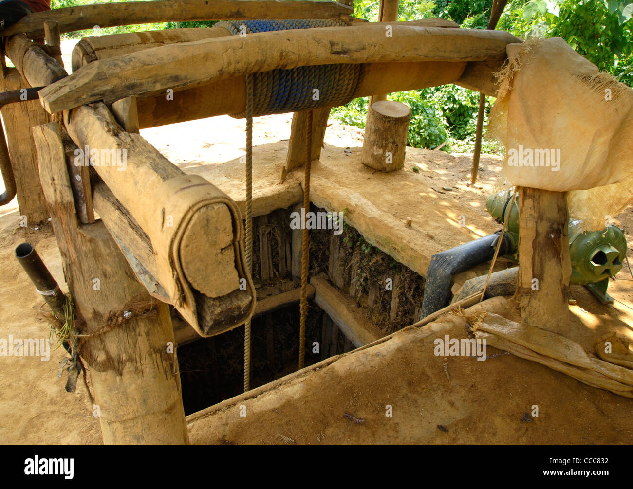 Gem mine near the city of Ratnapura, Sri Lanka Stock Photo - Alamy