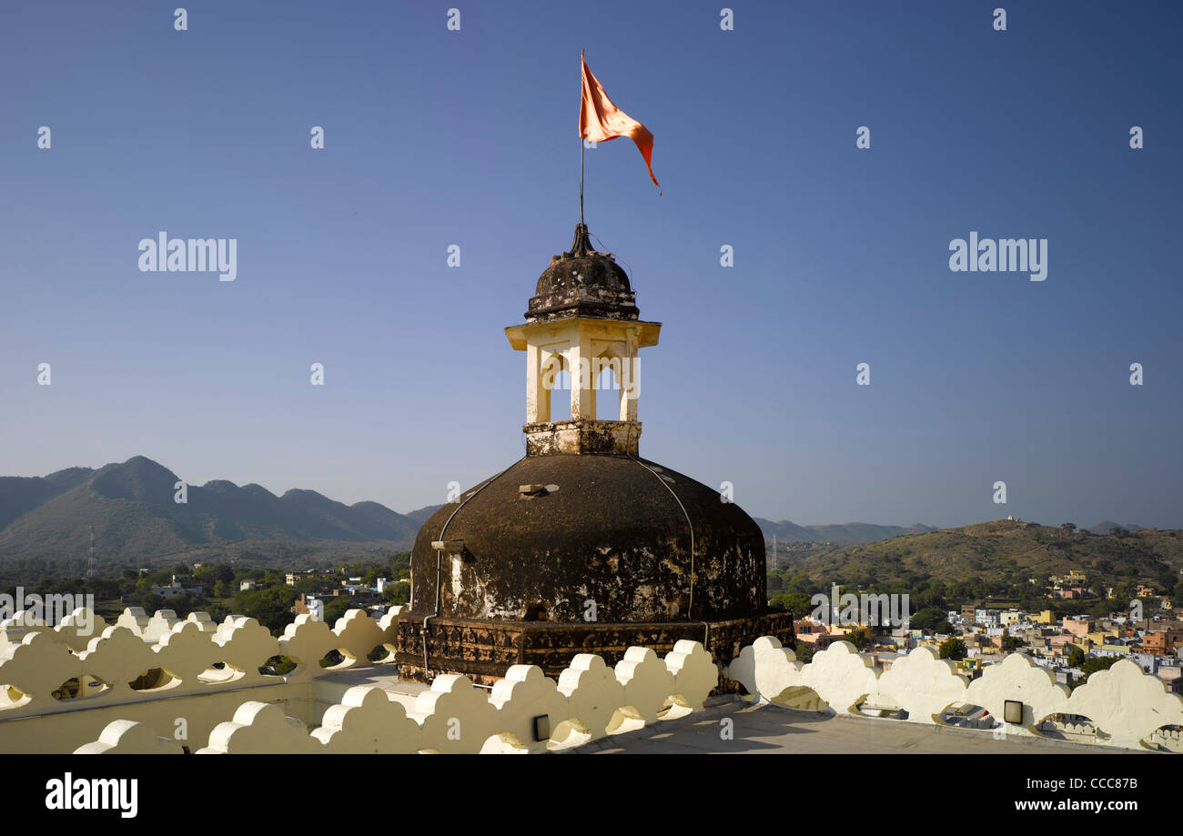 Nestled In The Aravali Hills, The 18Th Century Devi Garh Palace In The ...