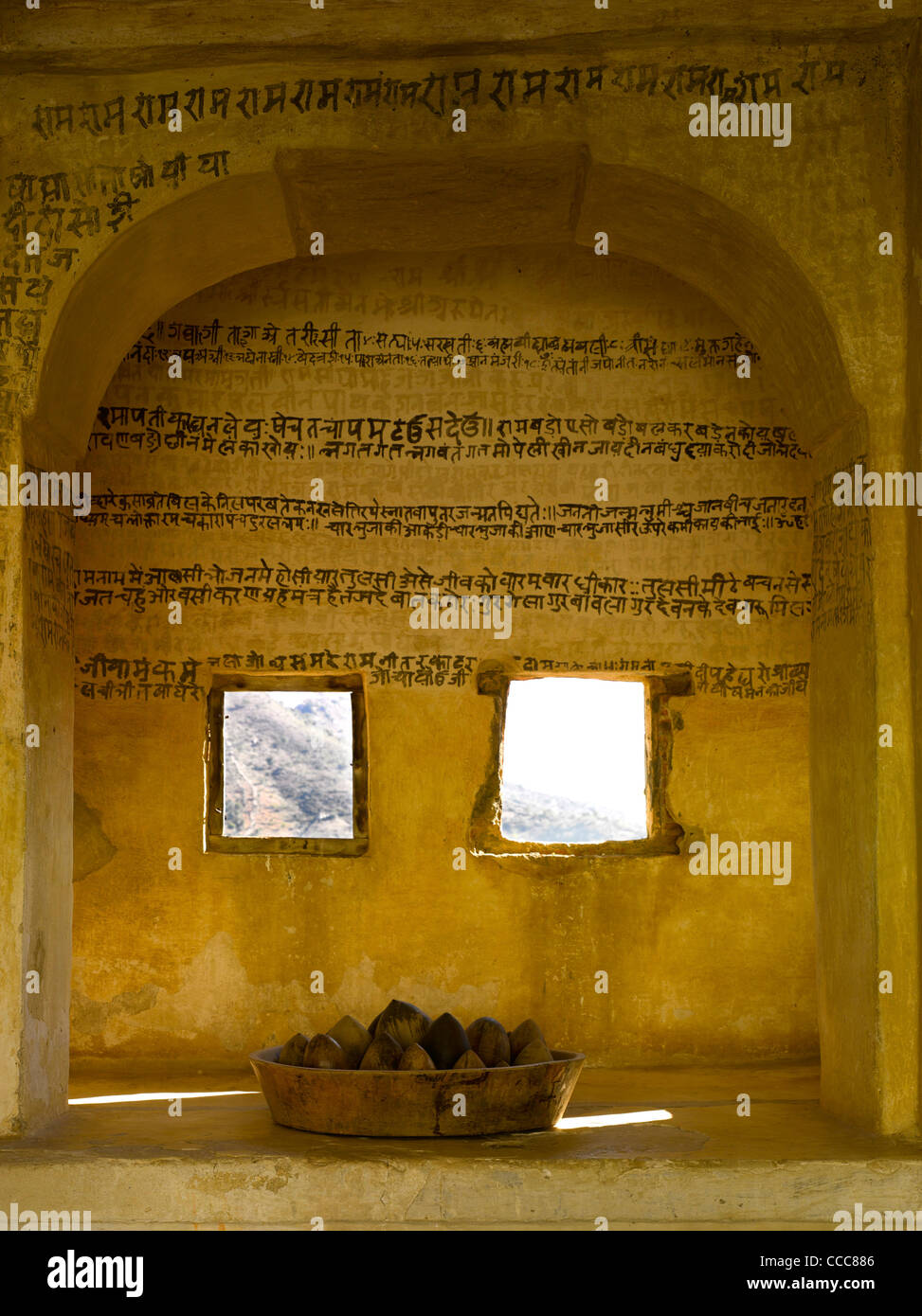 Nestled In The Aravali Hills, The 18Th Century Devi Garh Palace In The ...