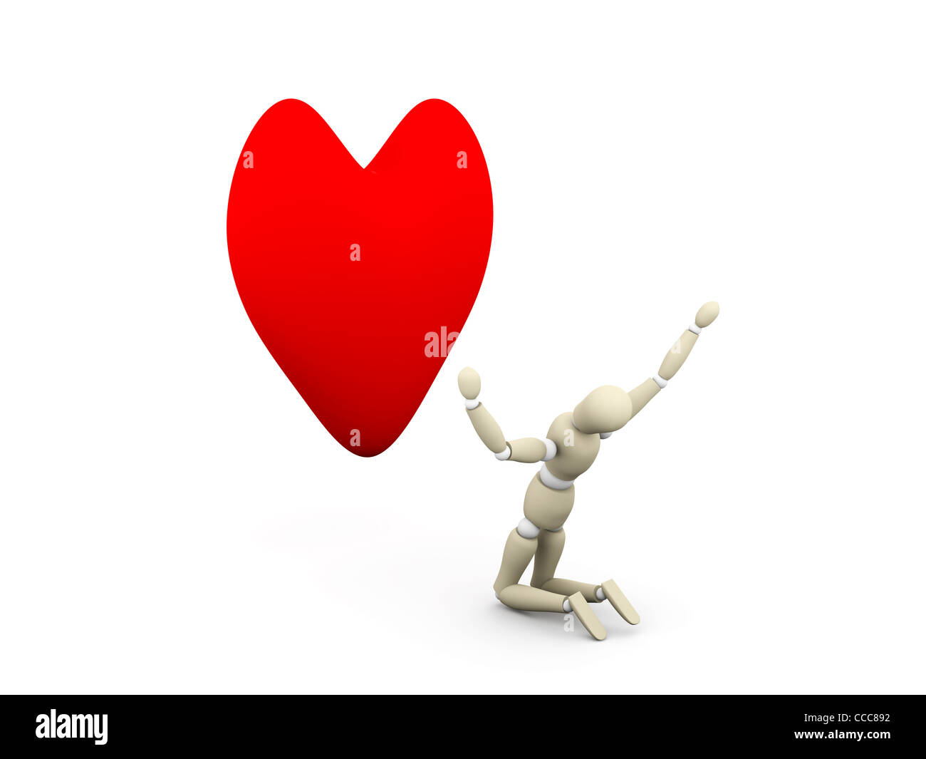 Begging for love Stock Photo - Alamy