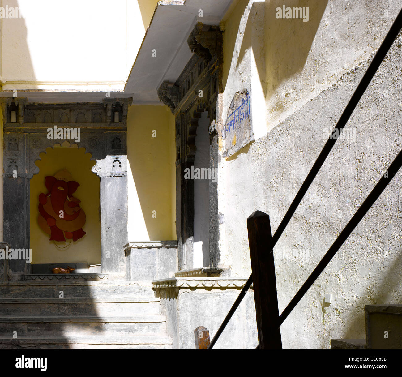 Nestled In The Aravali Hills, The 18Th Century Devi Garh Palace In The ...