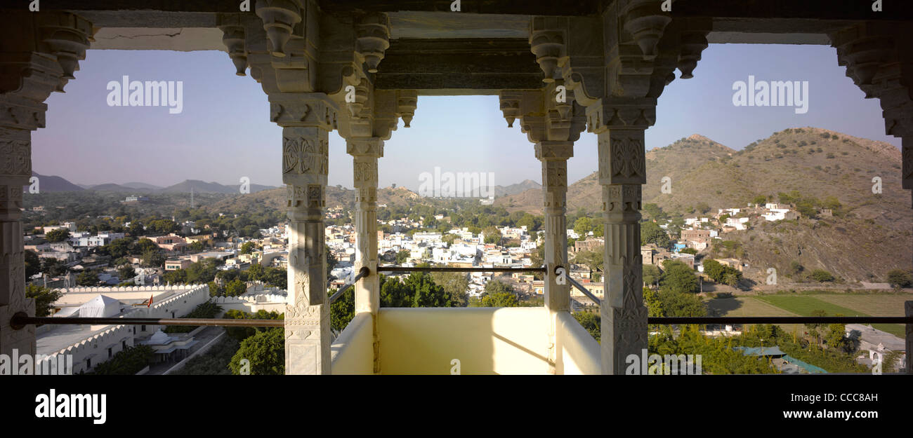 Nestled In The Aravali Hills, The 18Th Century Devi Garh Palace In The ...