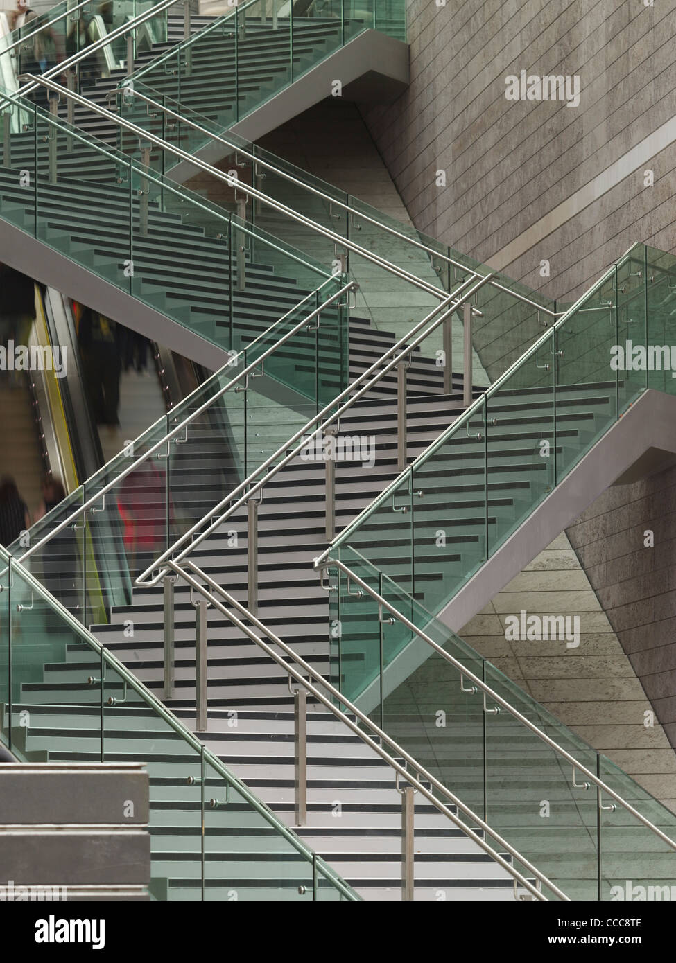 LIVERPOOL ONE SHOPPING CENTRE STAIR Stock Photo - Alamy