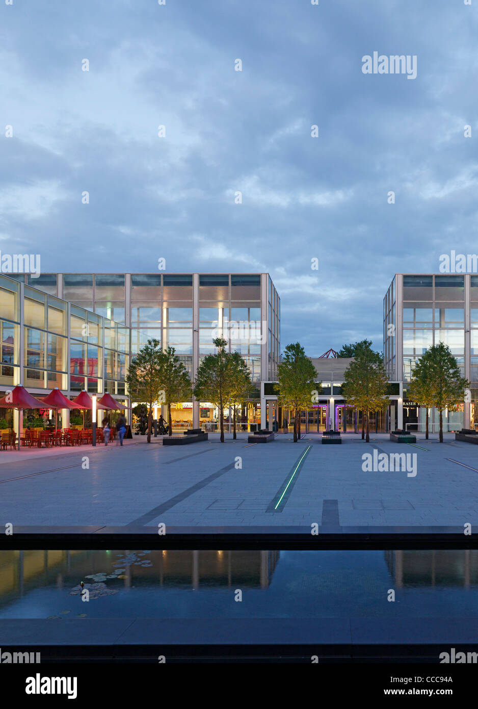 The thecentre:mk shopping centre - Milton Keynes -Buckinghamshire Stock ...