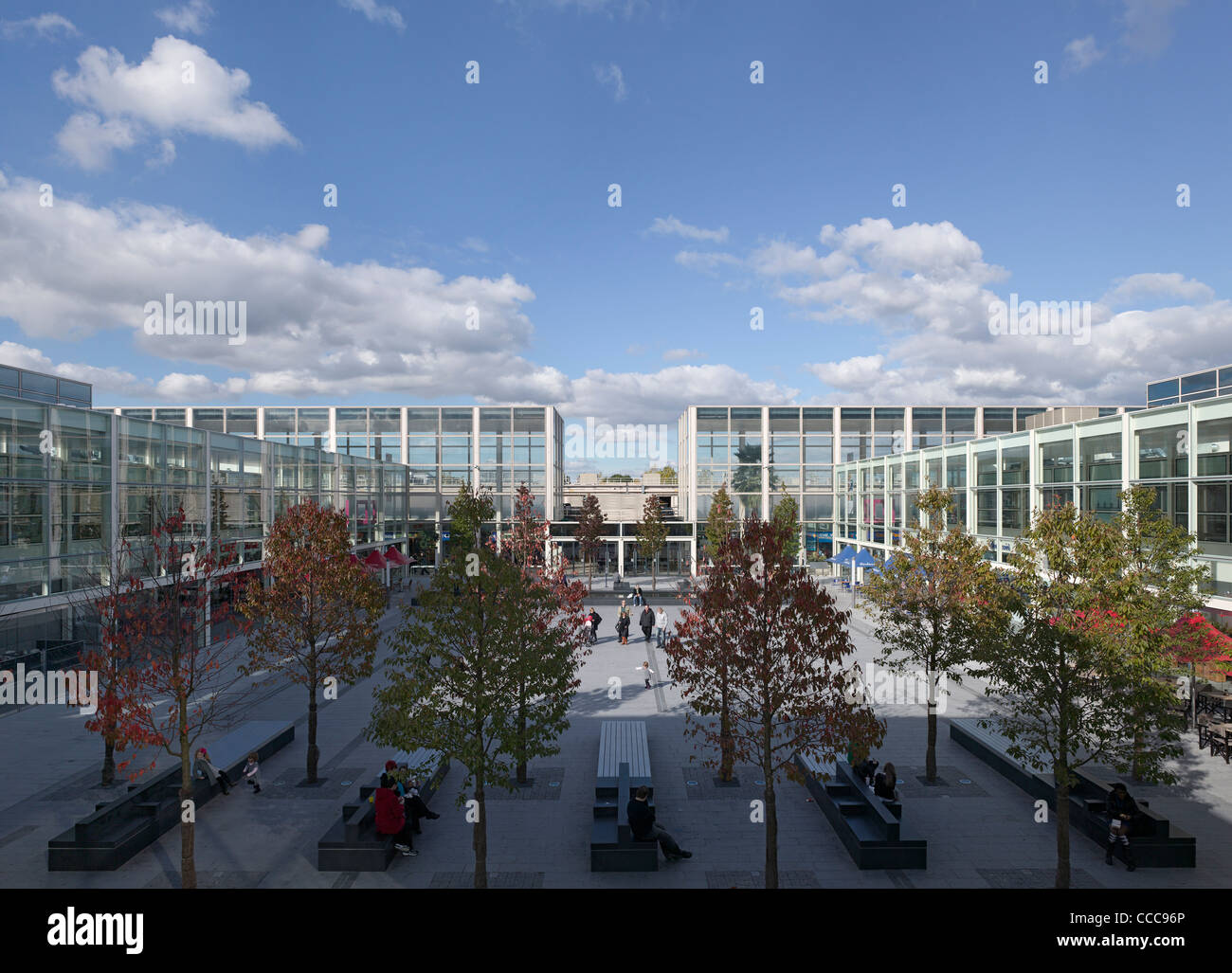 Queens Court Is An External Open Public Space Which Is Part Of Milton ...