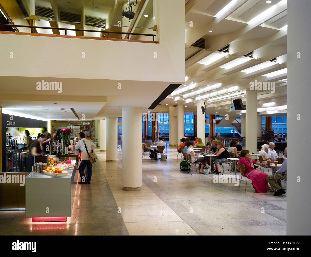 ROYAL FESTIVAL HALL BAR IN FOYER Stock Photo - Alamy