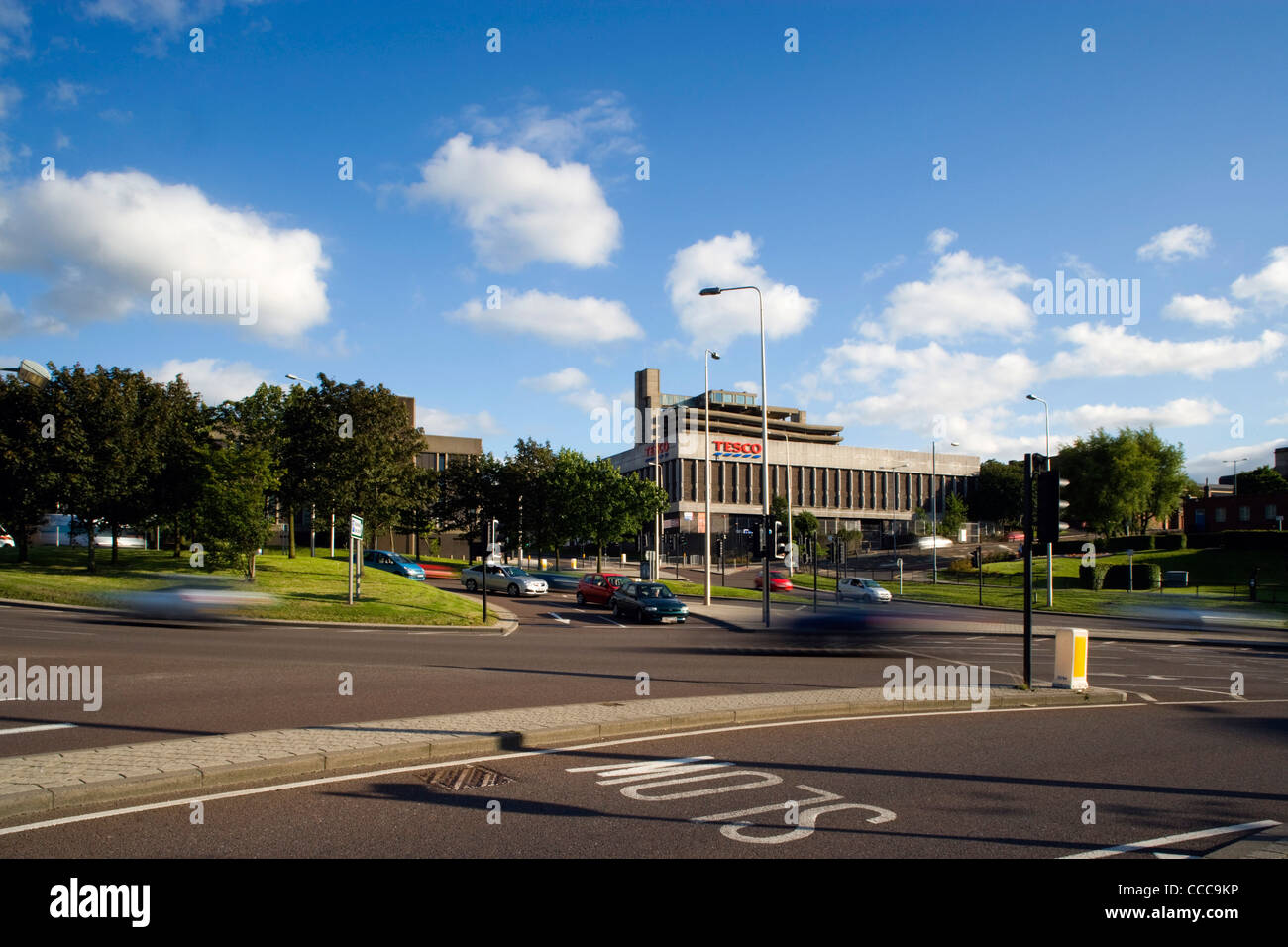 gateshead car park, owen luder, gateshead, 1967 Stock Photo - Alamy