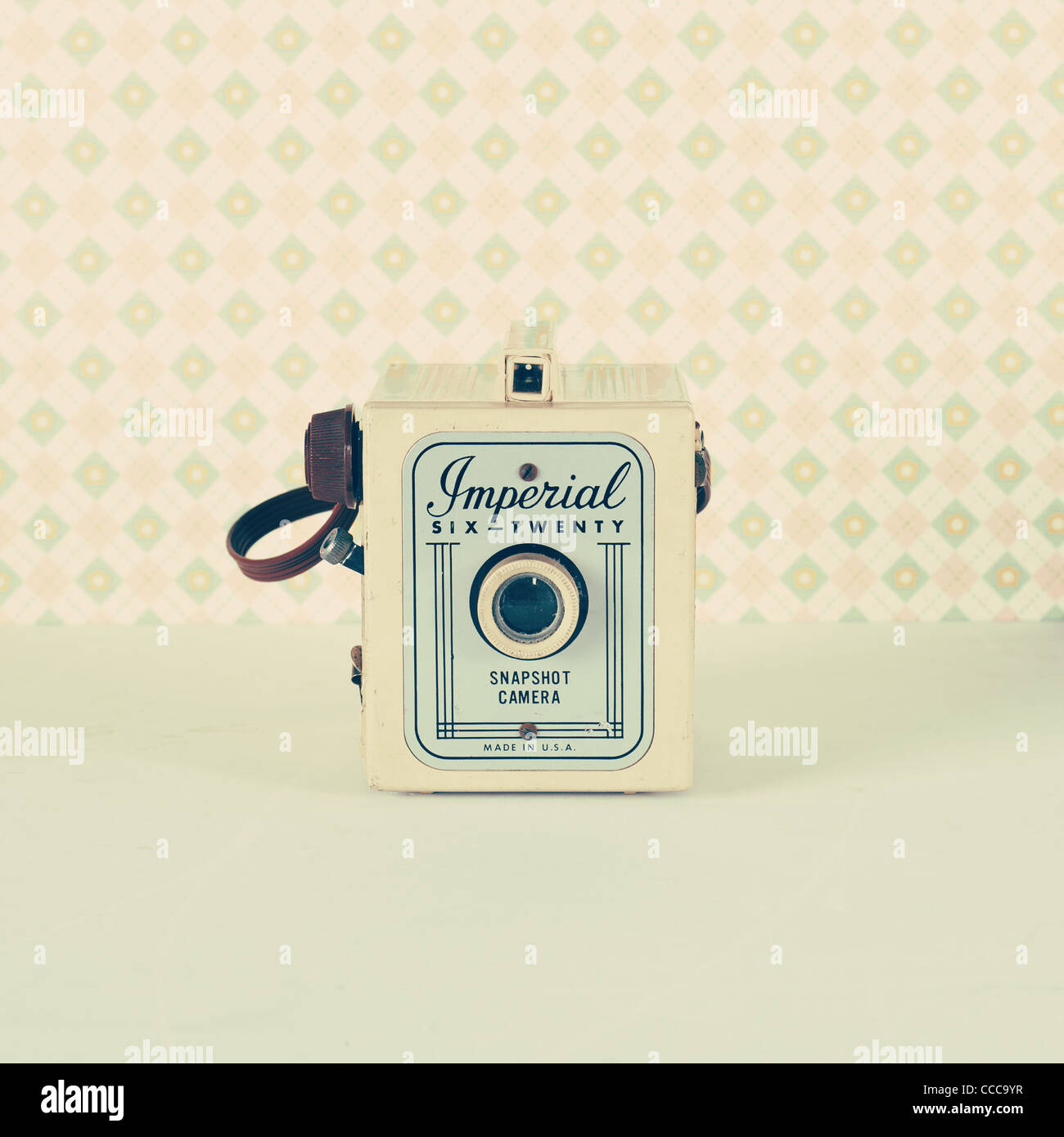 Old-Fashioned Plastic Camera Stock Photo - Alamy