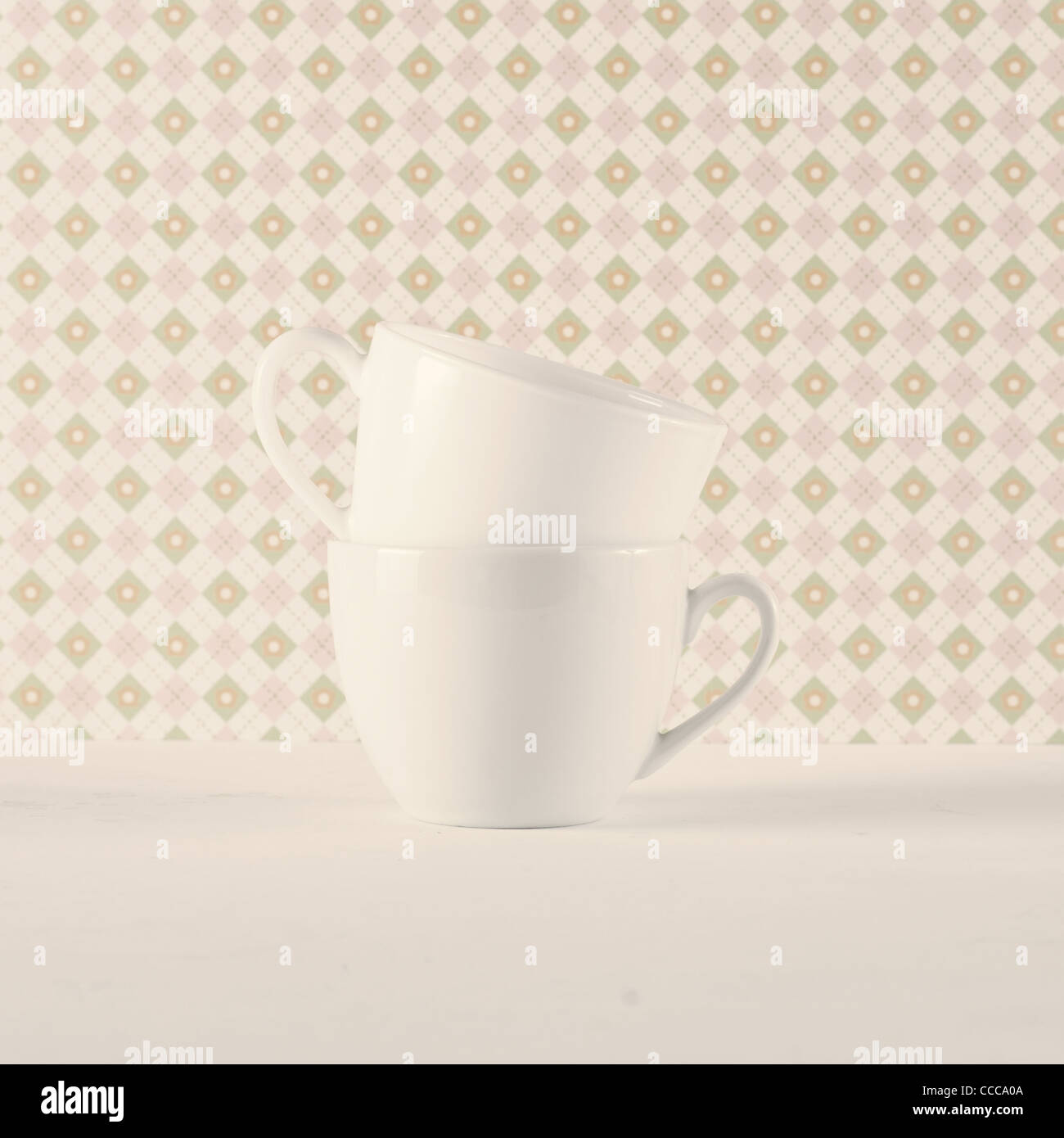 White tea cups hi-res stock photography and images - Alamy