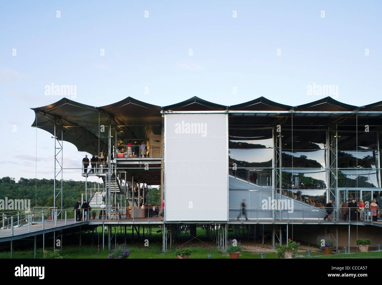 The Garsington Temporary Opera House Wormsley Estate Buckinghamshire ...