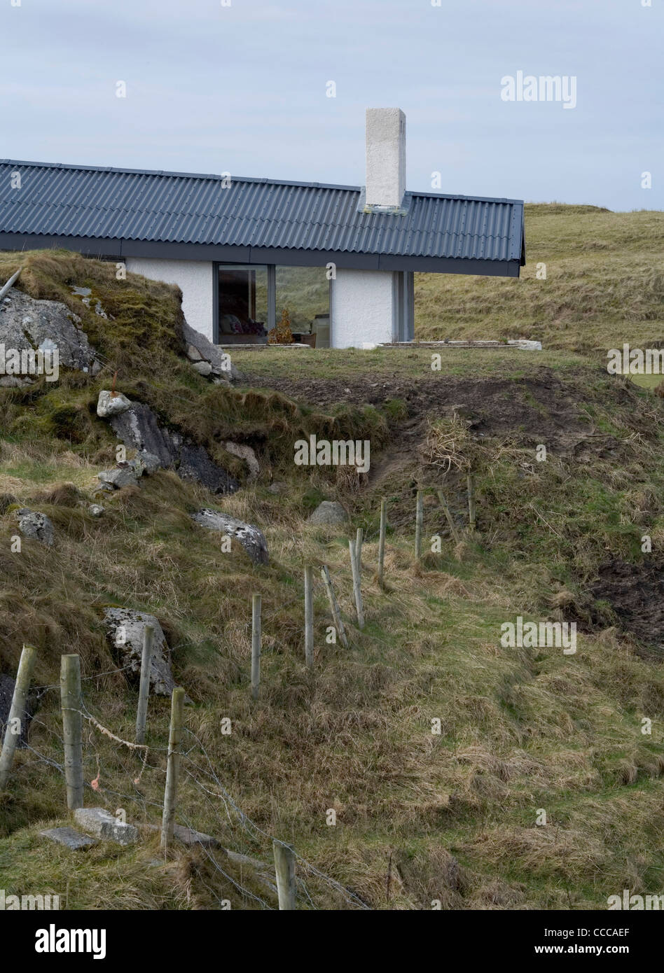 HOUSE DONEGAL HOUSE IN LANDSCAPE Stock Photo - Alamy