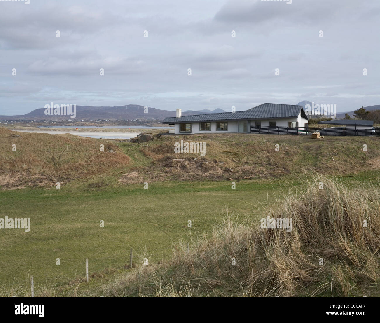 HOUSE DONEGAL HOUSE IN LANDSCAPE Stock Photo - Alamy
