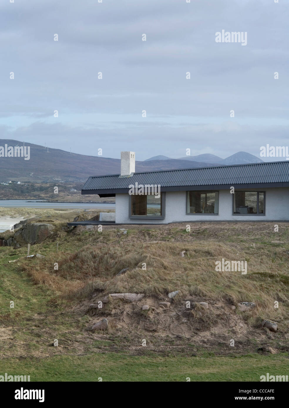 HOUSE DONEGAL HOUSE IN LANDSCAPE Stock Photo - Alamy