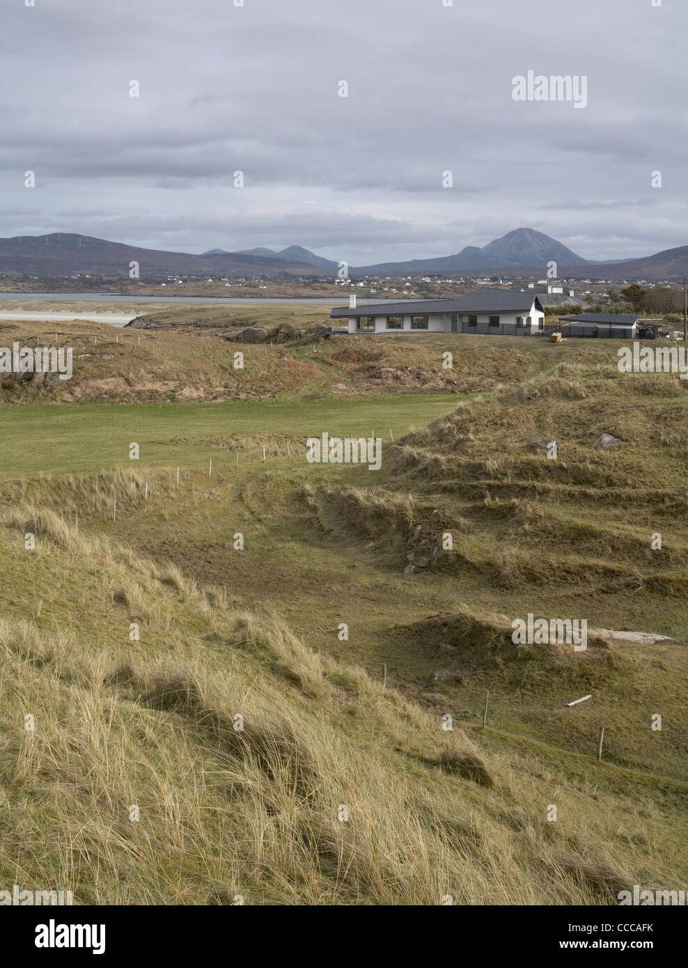 HOUSE DONEGAL HOUSE IN LANDSCAPE Stock Photo - Alamy