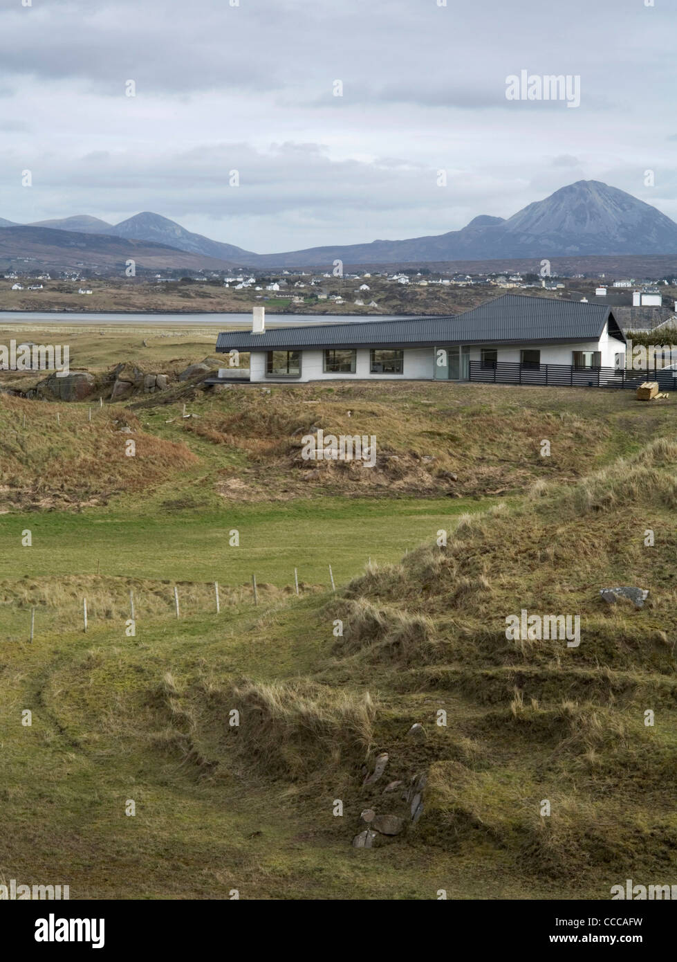 HOUSE DONEGAL HOUSE IN LANDSCAPE Stock Photo - Alamy