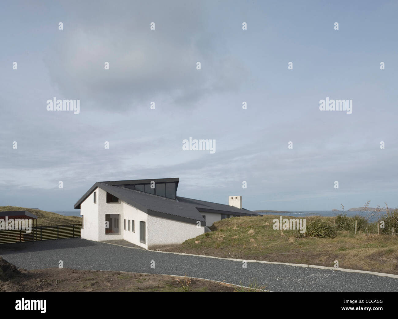 HOUSE DONEGAL HOUSE IN LANDSCAPE Stock Photo - Alamy