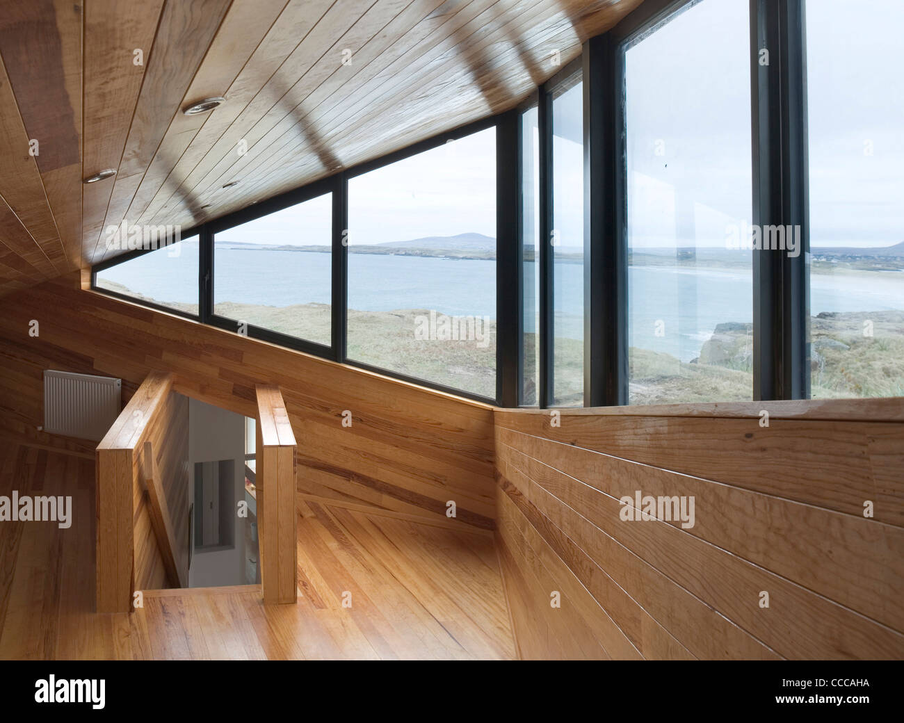 HOUSE DONEGAL ANGULAR ROOM Stock Photo - Alamy