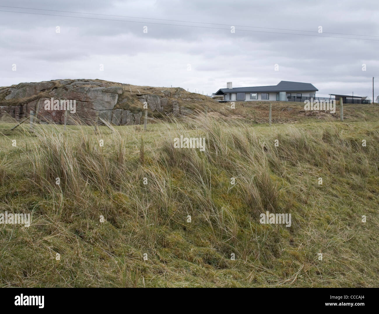 HOUSE DONEGAL HOUSE IN LANDSCAPE Stock Photo - Alamy