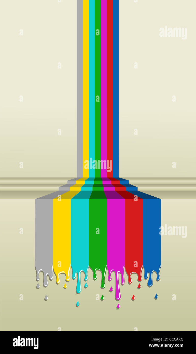 Television bars signal. TV concept illustration Stock Photo - Alamy