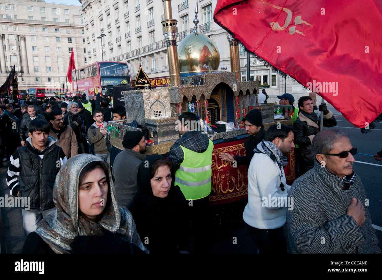 Hub- e -Ali annual Arbaeen (Chelum) Procession of Shia Muslims marking ...