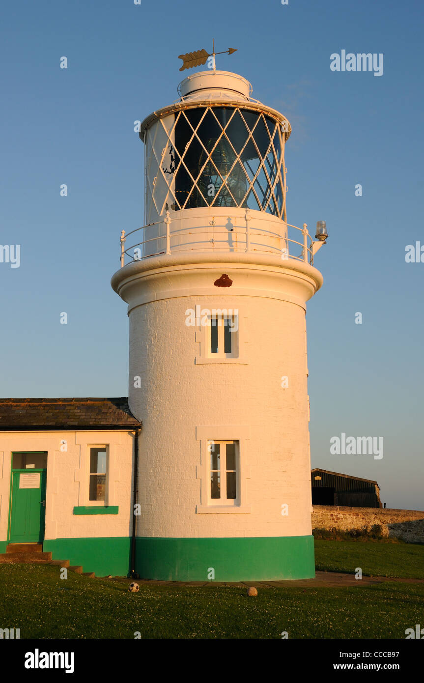 St Bees Head Lighthouse, Cumbria Stock Photo - Alamy