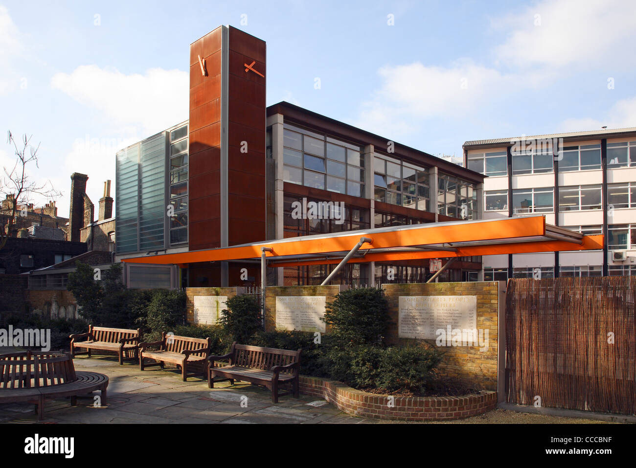 st marylebone ce secondary school, gumuchdjian architects Stock Photo ...