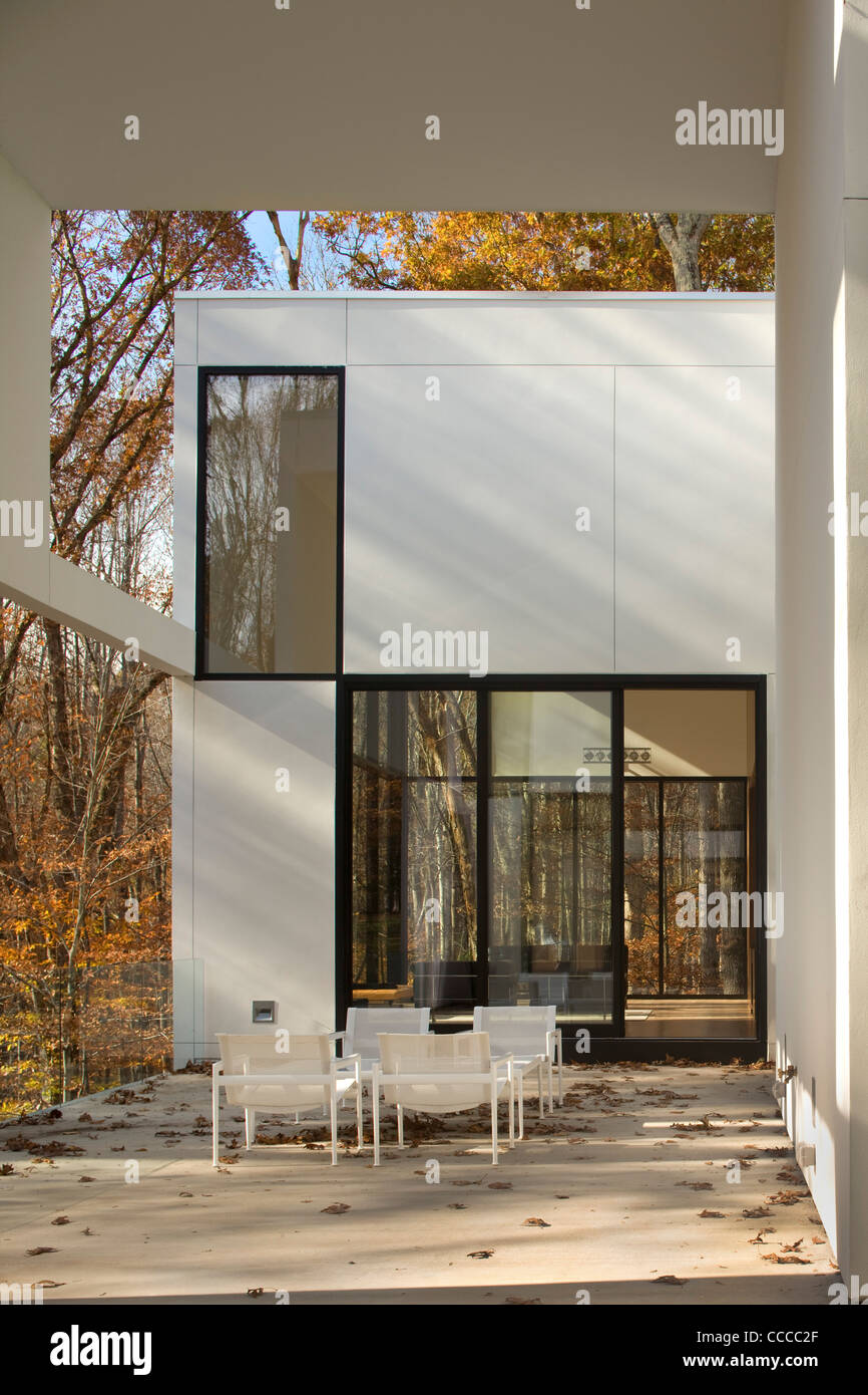 GRATICULE HOUSE, DAVID JAMESON ARCHITECTS, ROCK CREEK, VIRGINIA, USA ...
