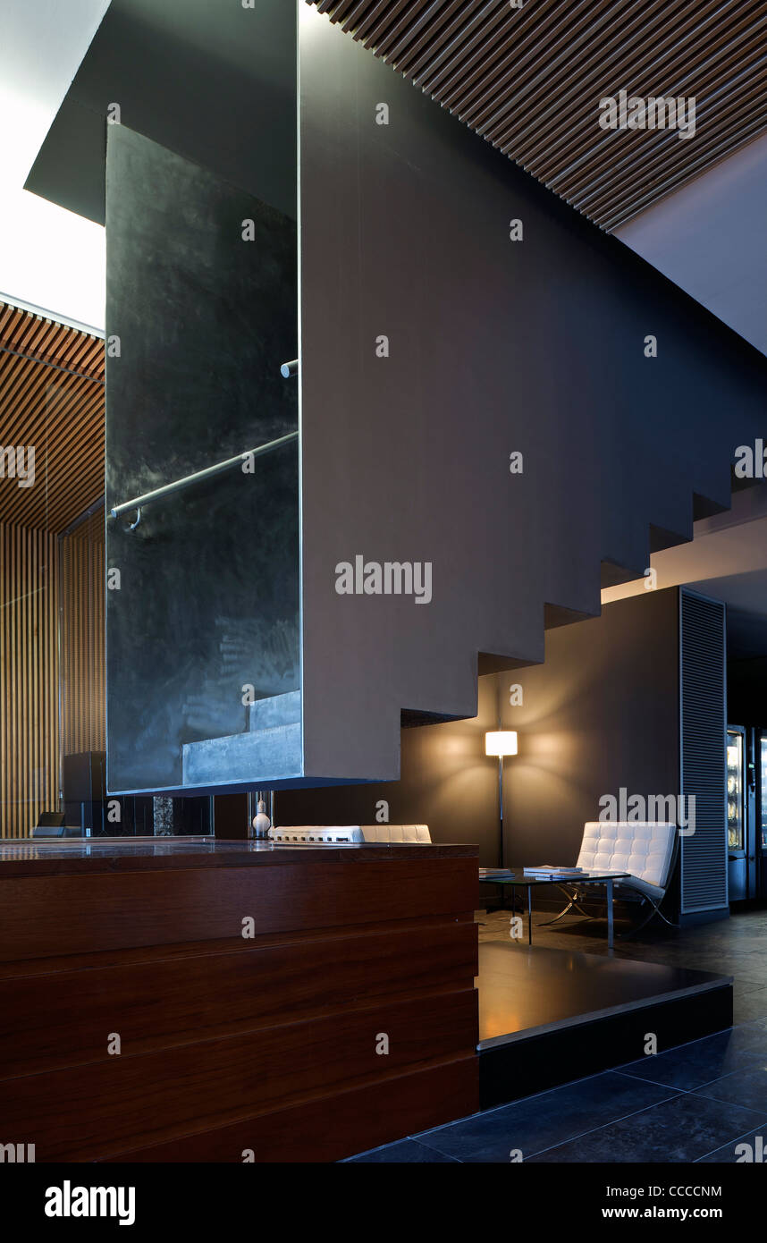 Interior reception area staircase hi-res stock photography and images ...