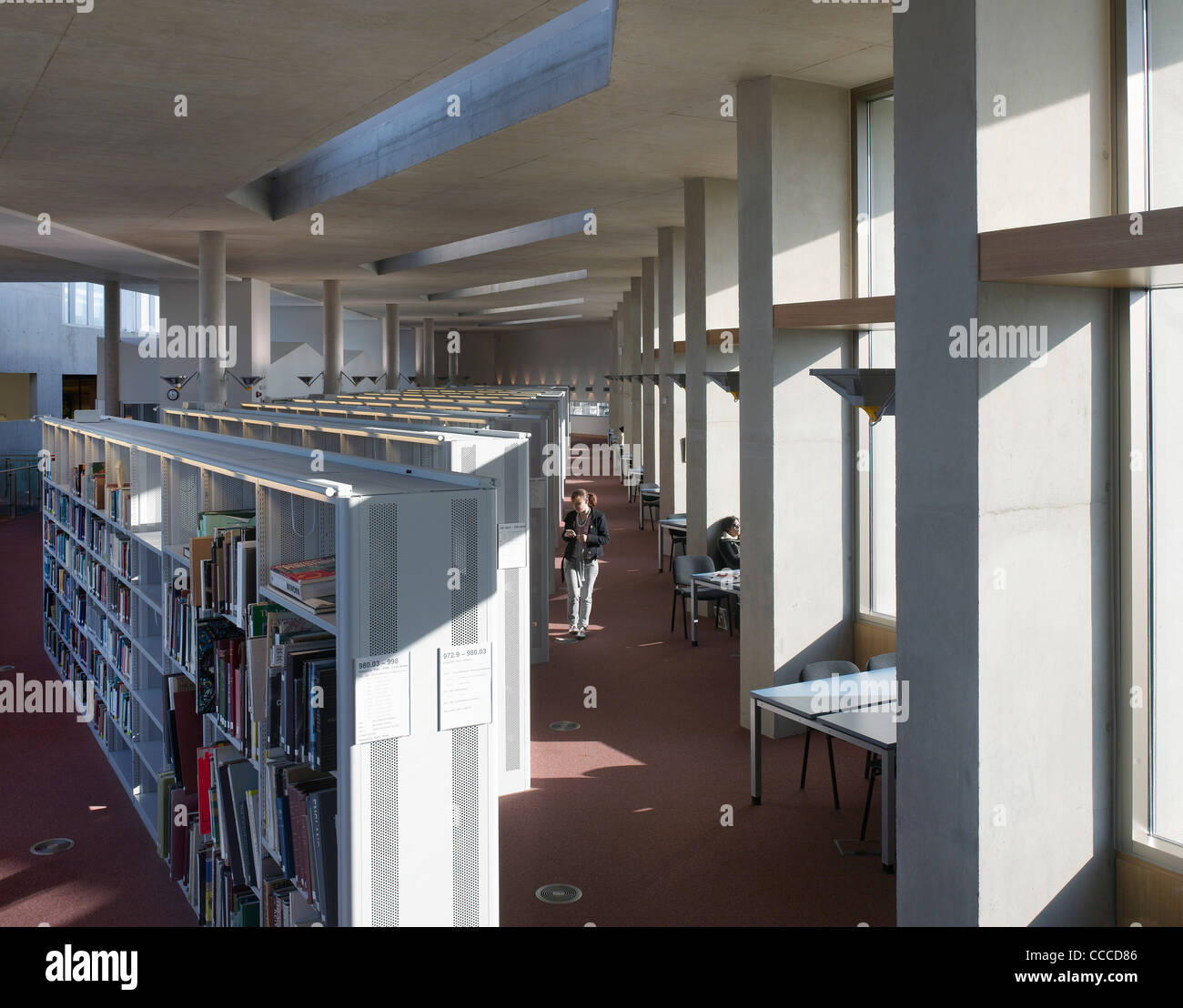 The New Extension To The University Of Portsmouth Library Creates A ...