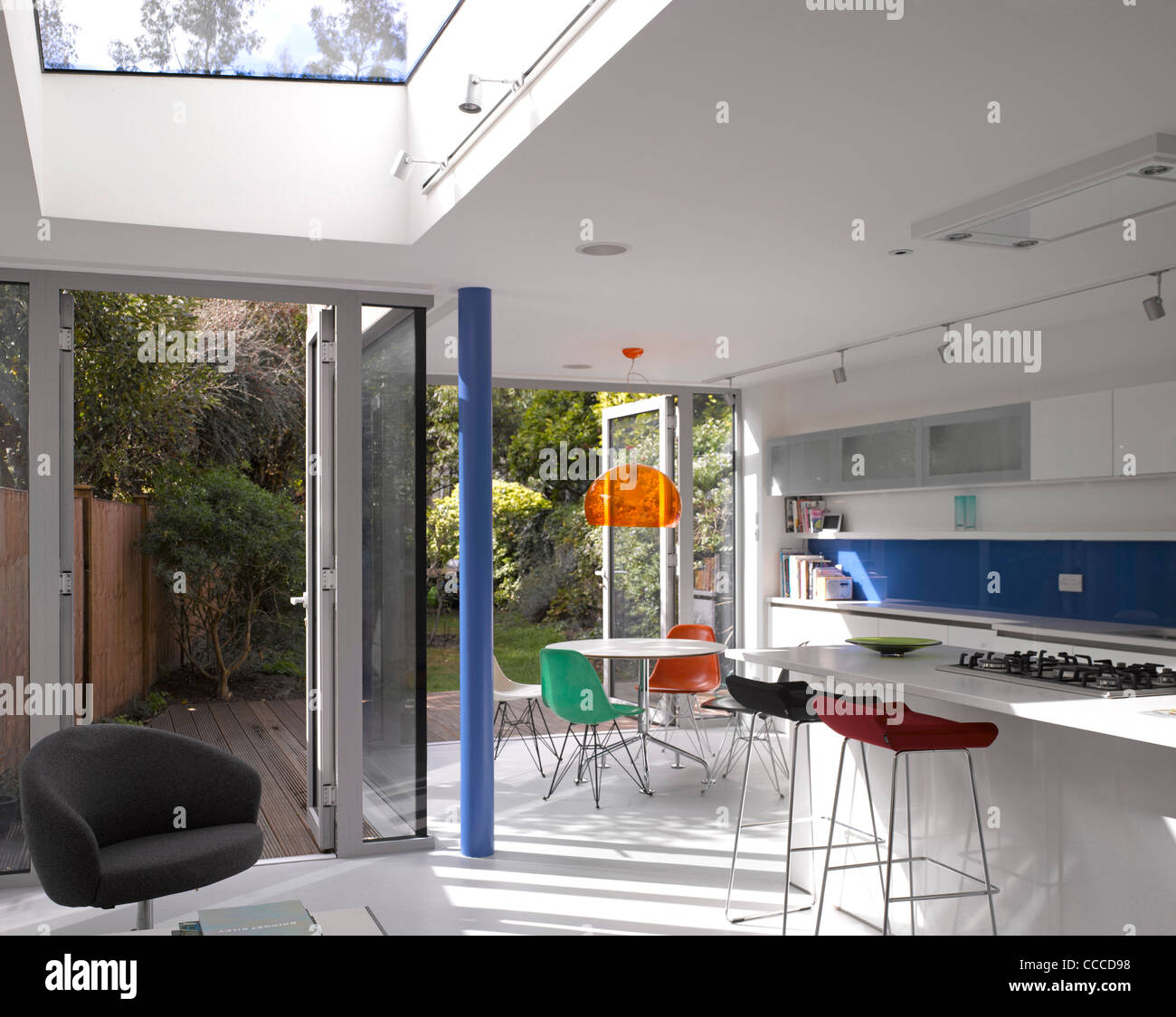 private residence-interior view Stock Photo - Alamy