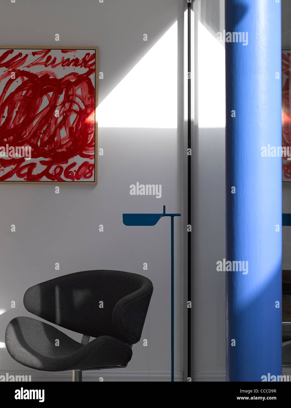 private residence-interior view Stock Photo - Alamy