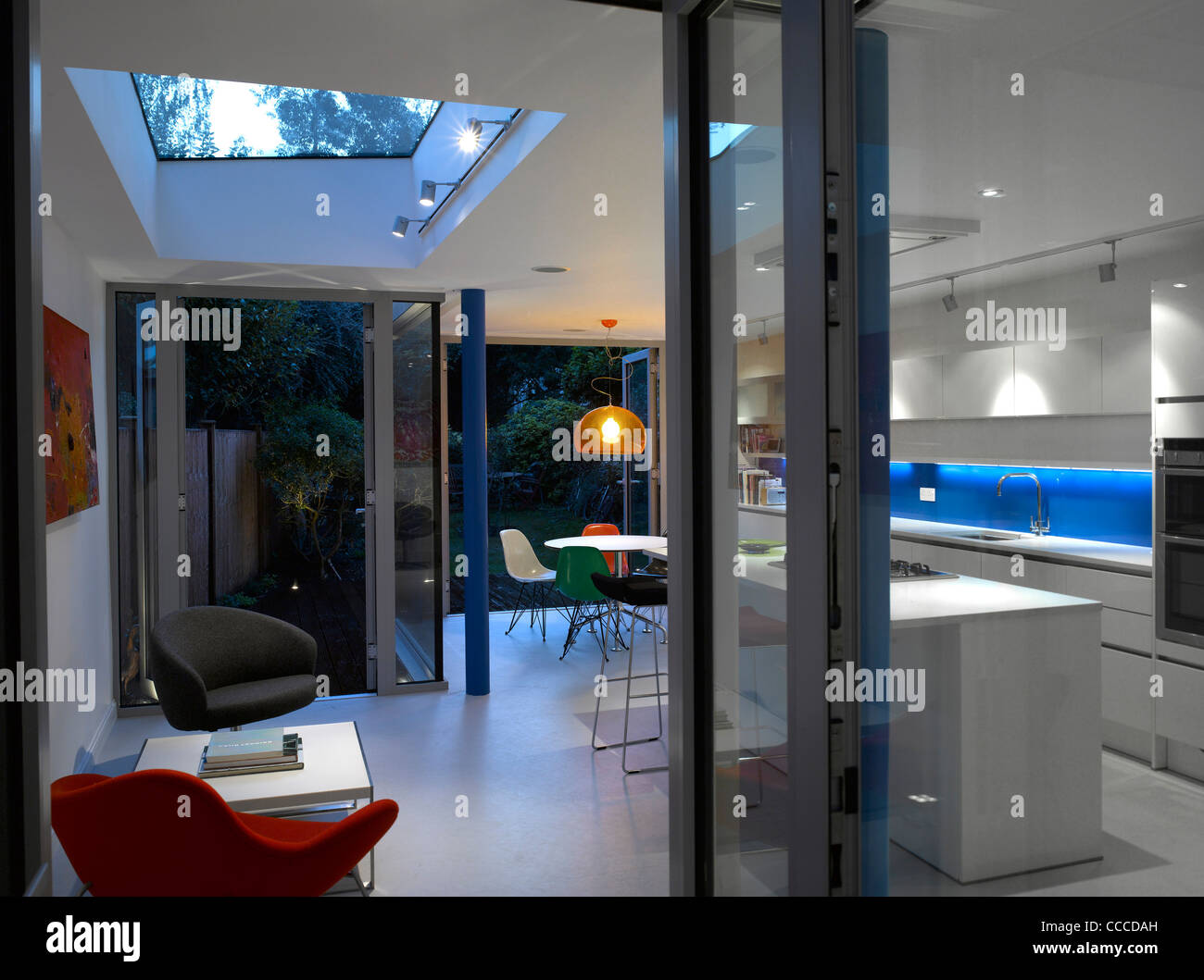 private residence interior view Stock Photo - Alamy