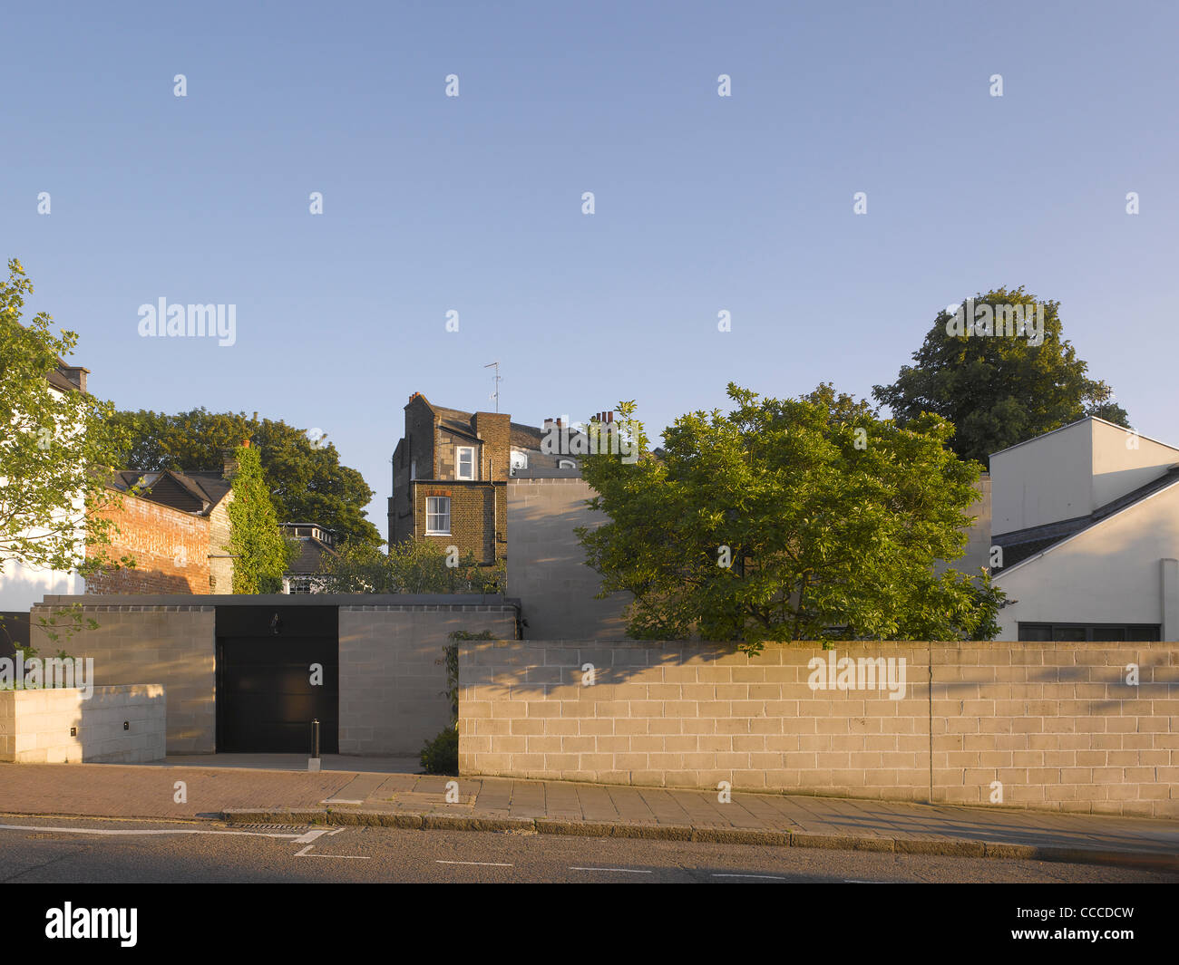 3a Hampstead Lane, Duggan Morris Architects, Exterior view showing ...