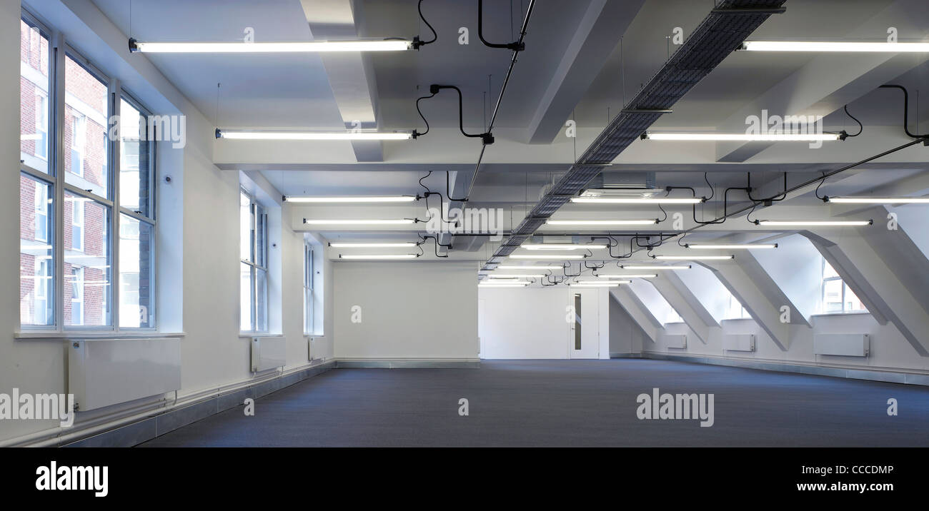A Project To Refurbish Two Existing Office Buildings, Conjoined Stock ...