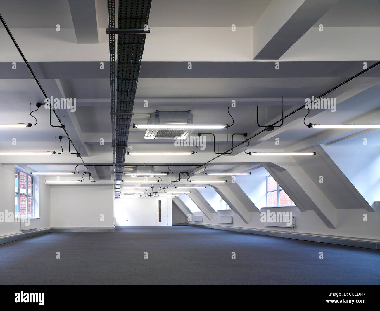 A Project To Refurbish Two Existing Office Buildings, Conjoined Stock ...