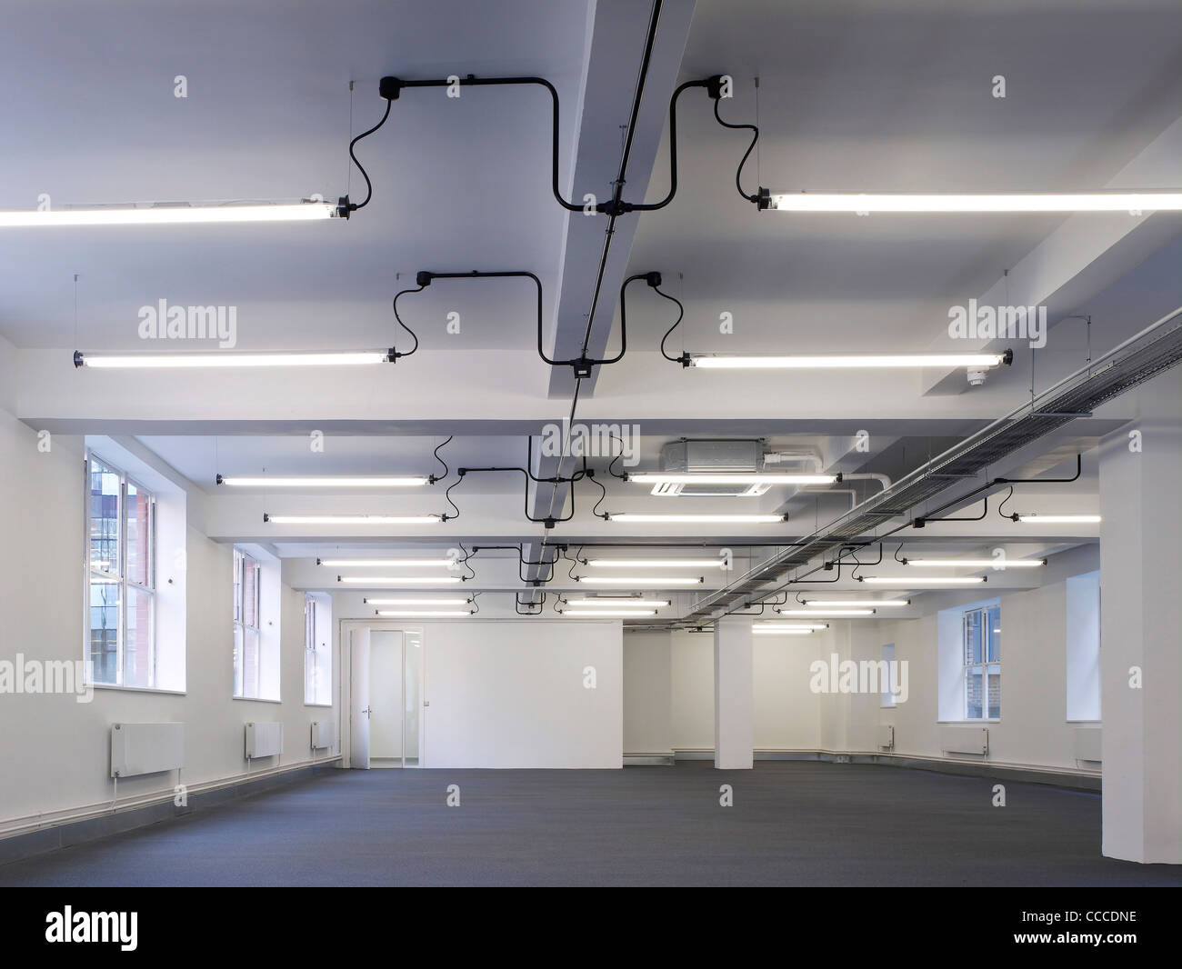 A Project To Refurbish Two Existing Office Buildings, Conjoined Stock ...